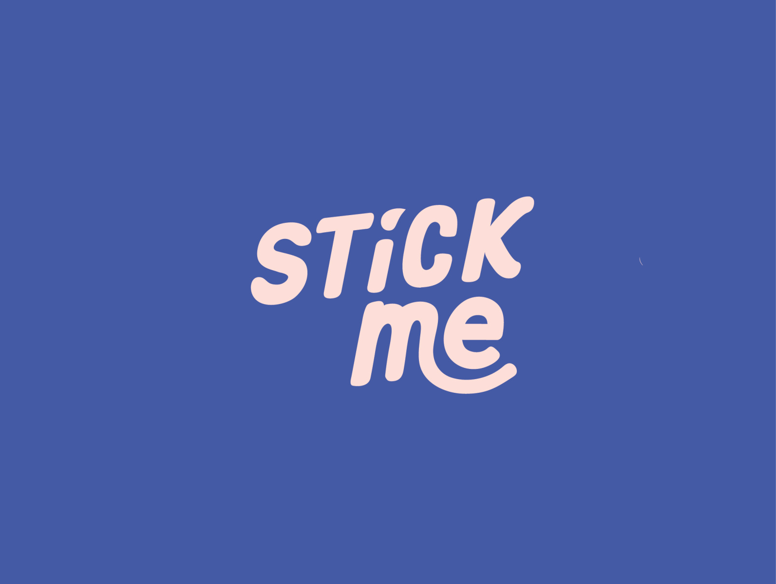 Stick Me Logo by Josephine Thallia on Dribbble