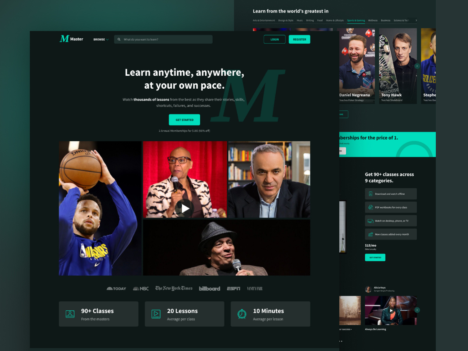 Online Learning Website Design by Widya Bayu Wicaksono on Dribbble