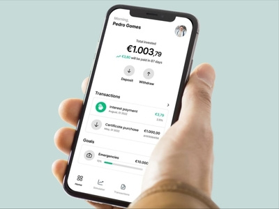 AforroNet Mobile App by Wanderson Gomes on Dribbble