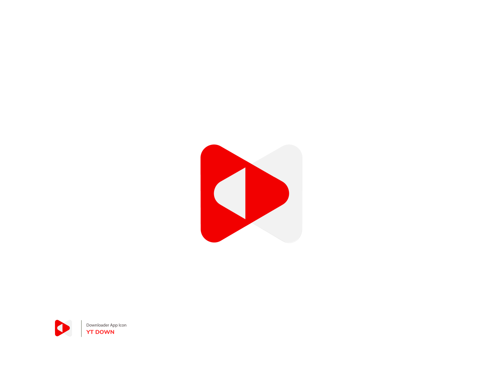 App Icon for YouTube Downloader by Orbitlix on Dribbble