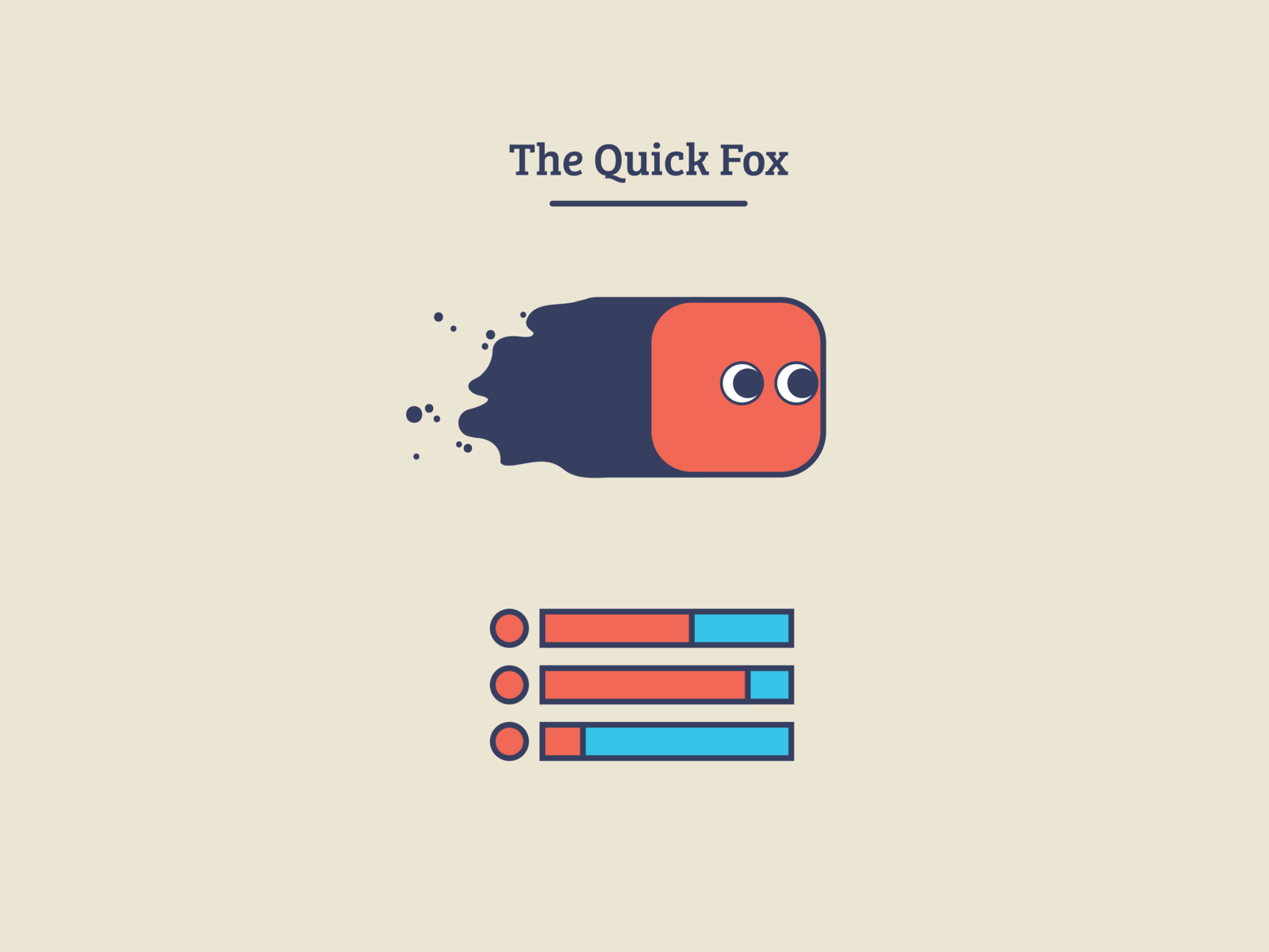 "The Quick Fox" by Lodovico Marchesini for Hike One on Dribbble