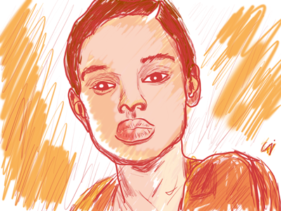 First Digital Art by n9 ( Noha Ramzy ) on Dribbble