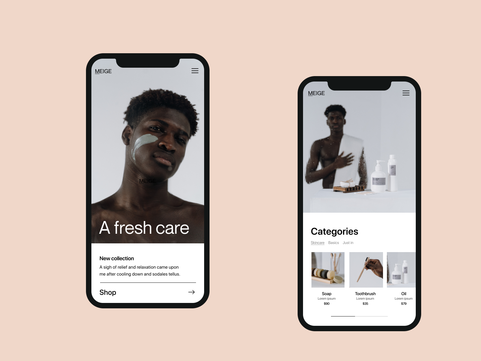 A fresh care by Remon on Dribbble