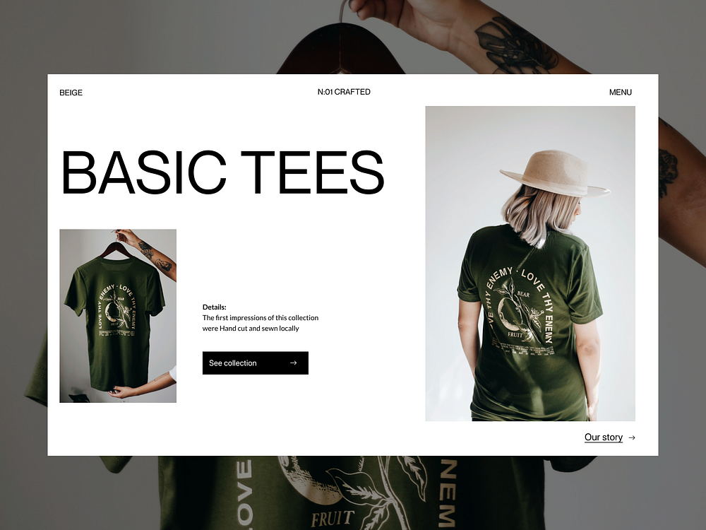 Basic tees by Remon on Dribbble