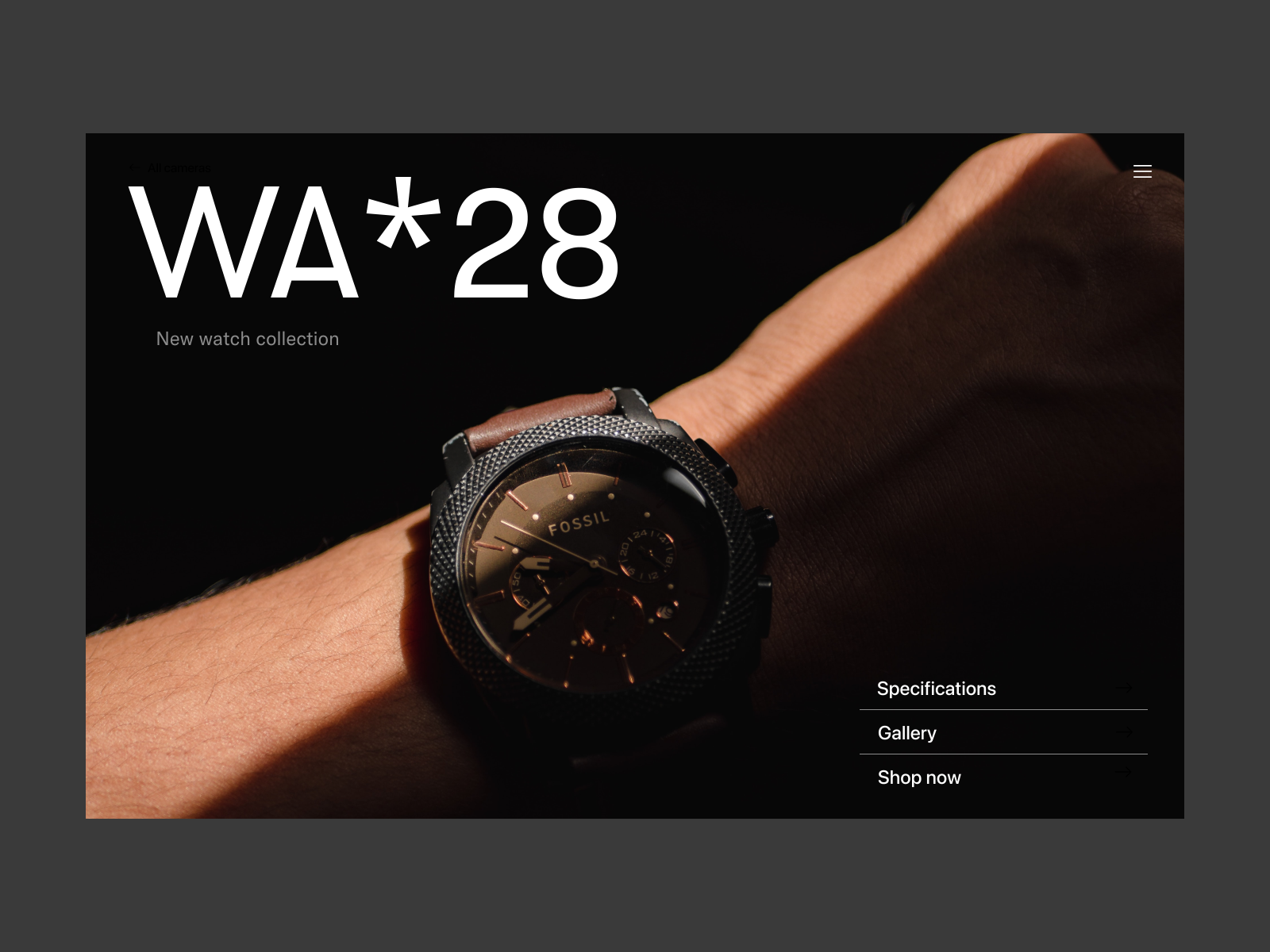 Watch store by Remon on Dribbble