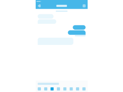 [Wireframe] Messenger App by some Sapna on Dribbble