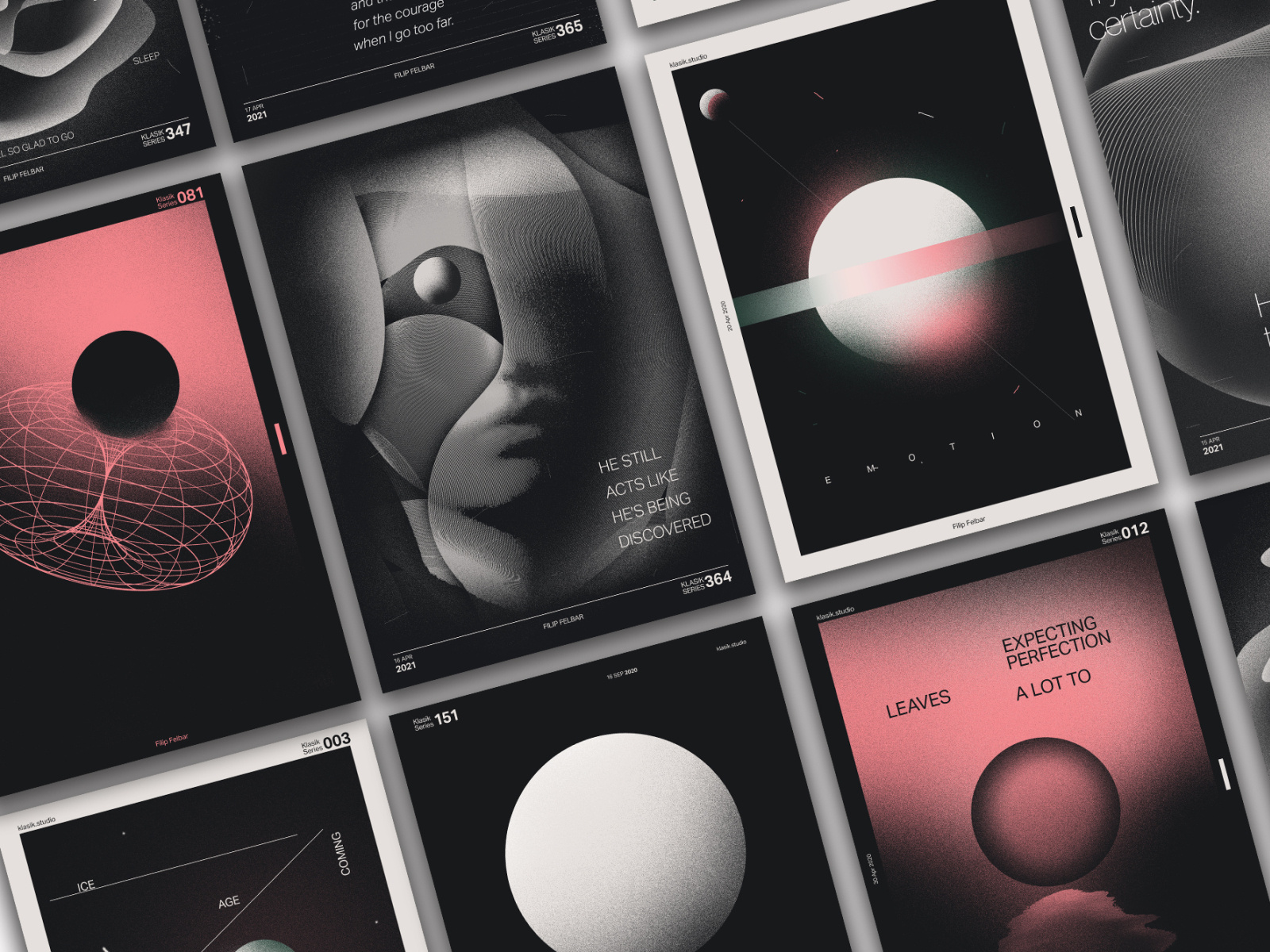 The Klasik Series - 365 Posters by Filip Felbar on Dribbble