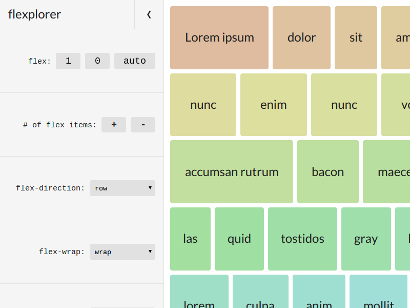 Flexplorer 2.0 by Bennett Feely on Dribbble