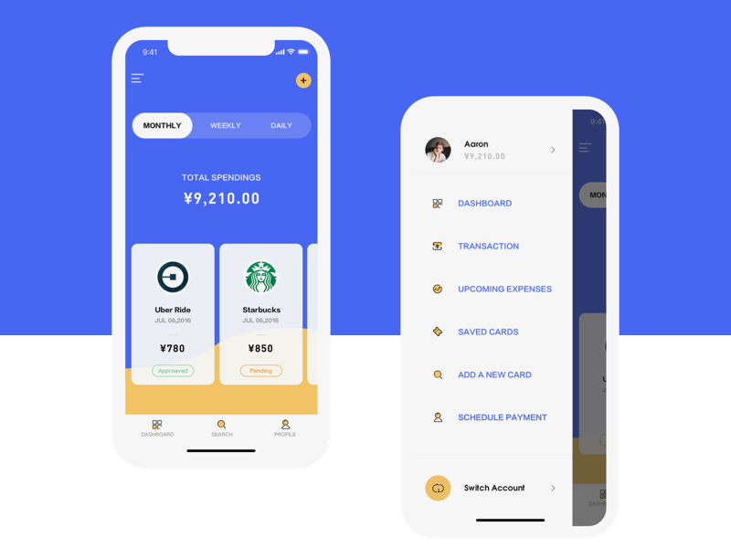 DASH by Aaron on Dribbble