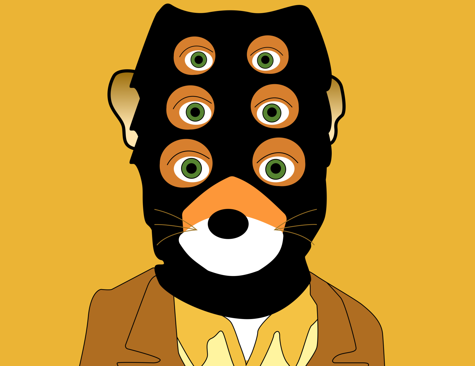 Sly fox by Mick van Vliet on Dribbble