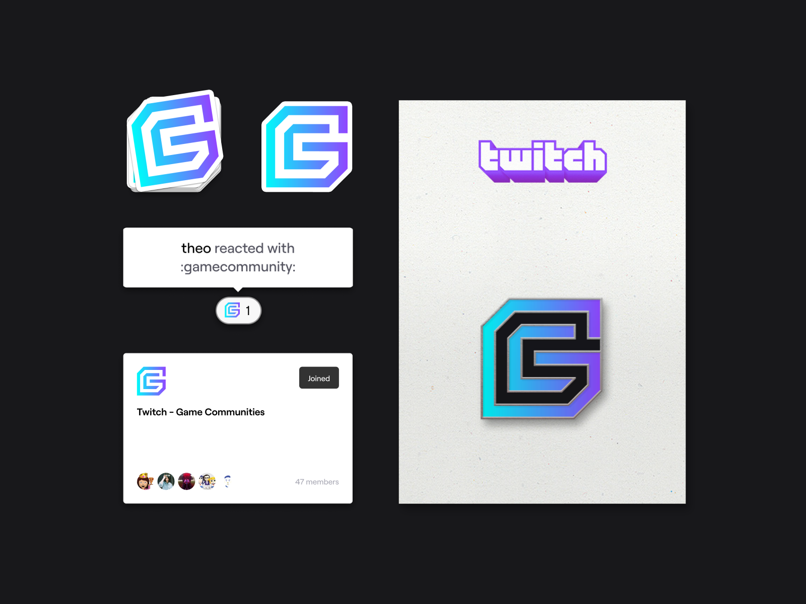 Game Communities Branding Concept by Cody Cai on Dribbble
