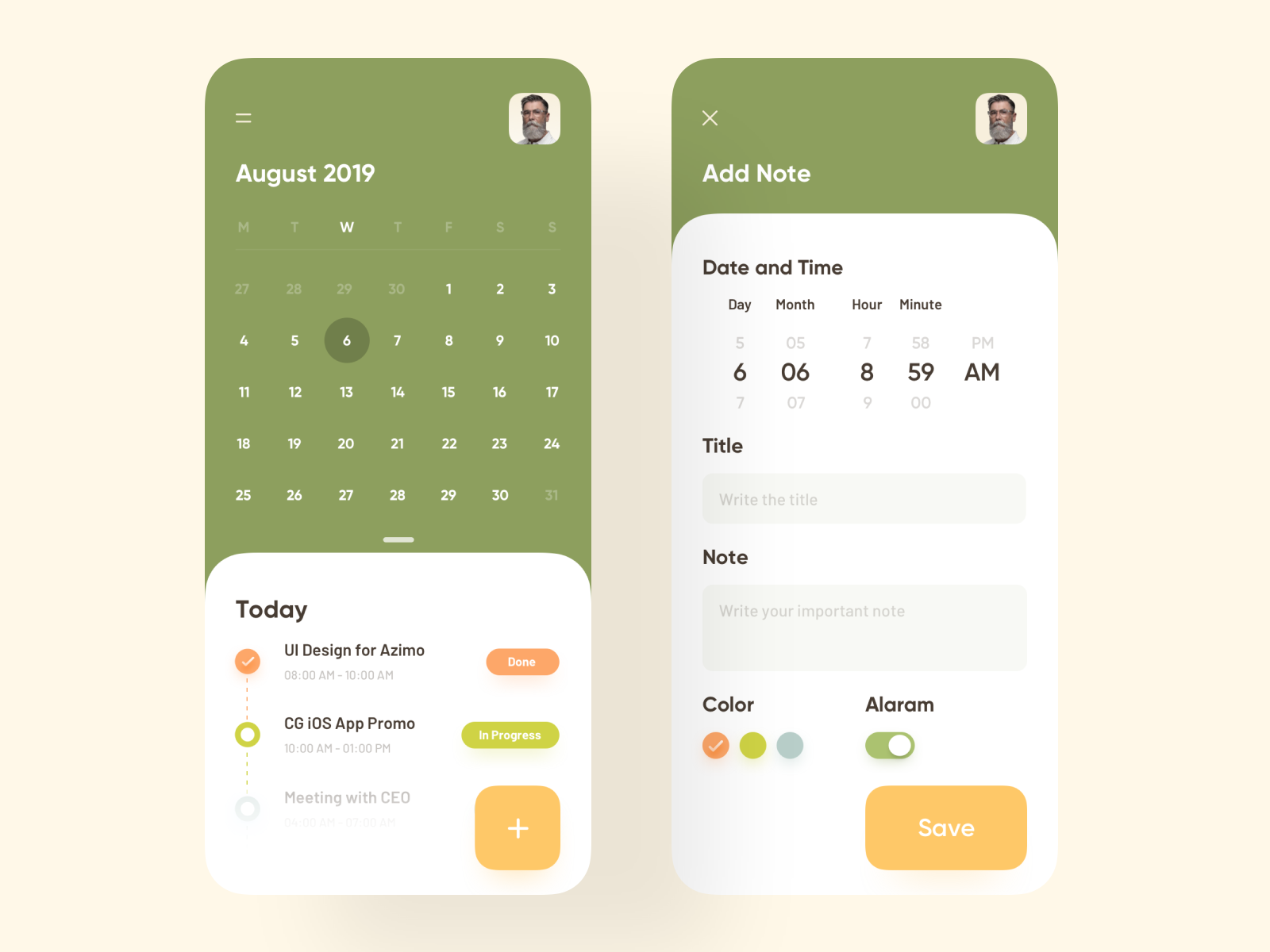 Daily Task Schedule App By Sajon On Dribbble