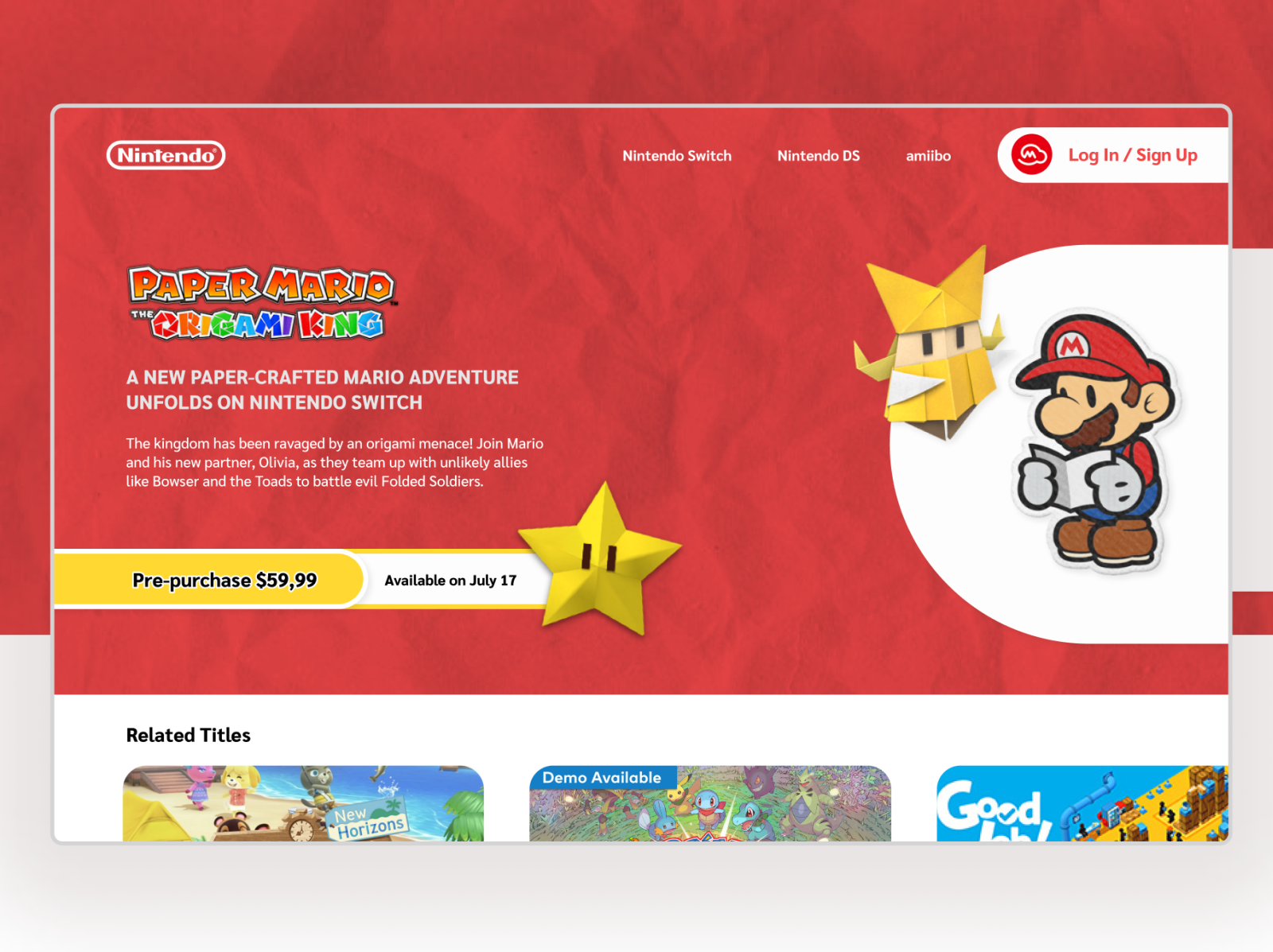 paper mario by leo xavier carvalho on Dribbble