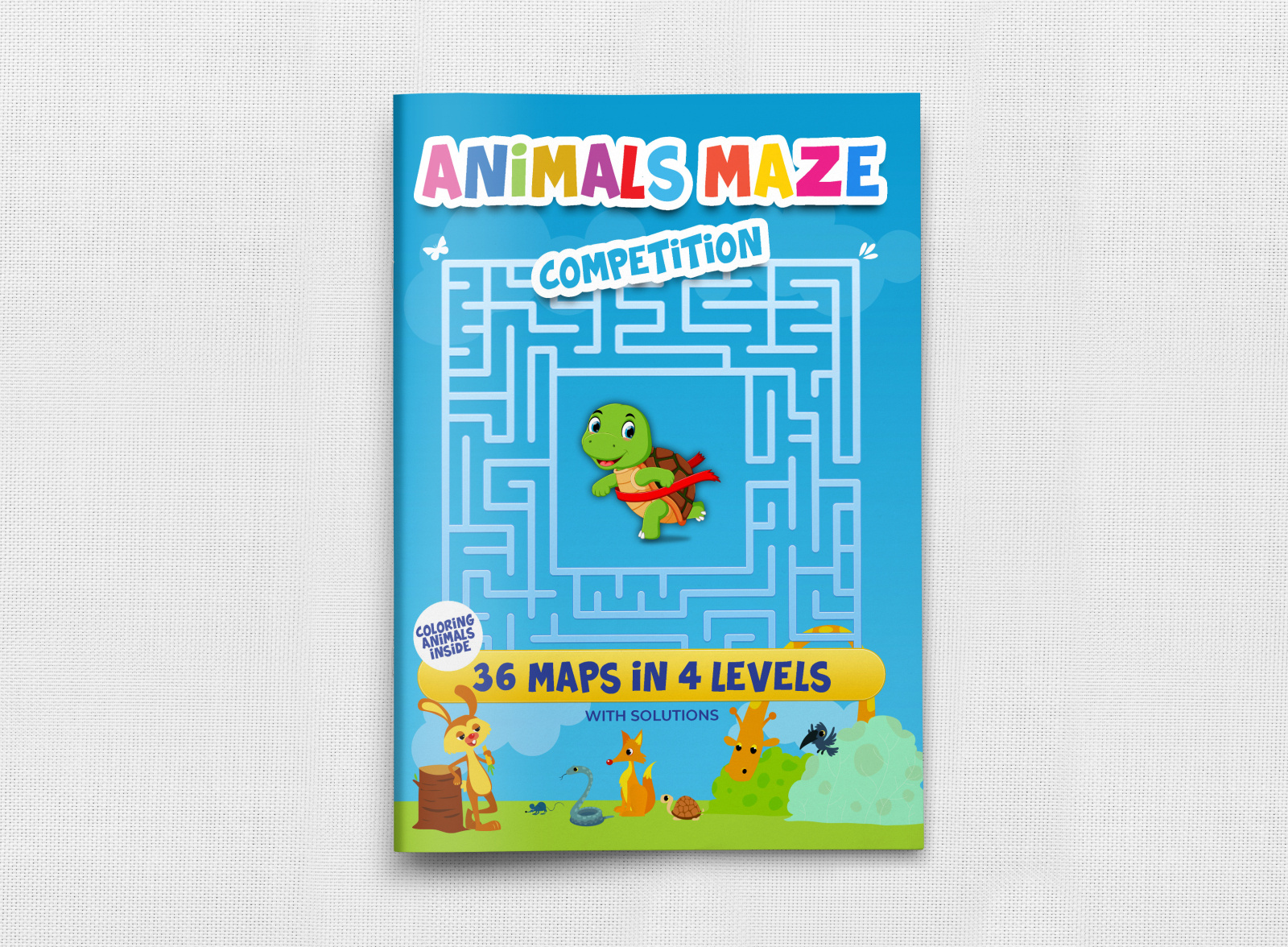 Animals Maze Competition: Wild Animals Games Mazes for Kids by ...