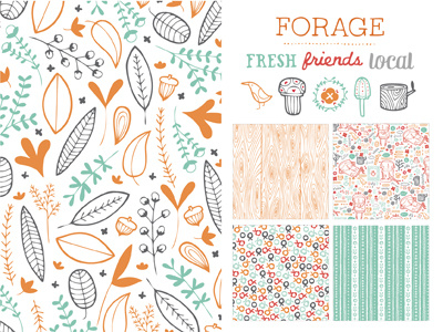 Forage Paper by Nicole LaRue on Dribbble