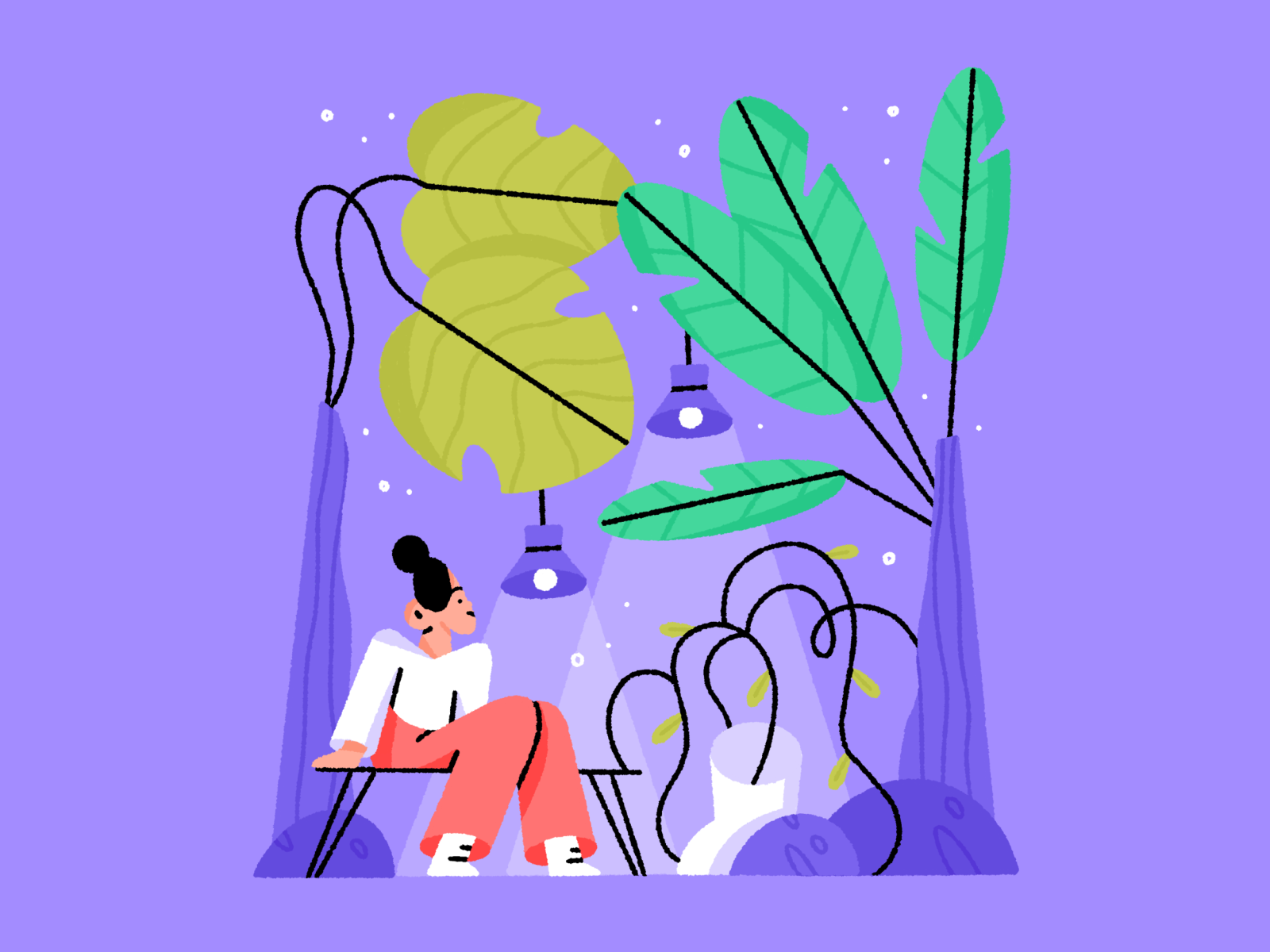 oxygen 🌿 by Anya Perepelkina on Dribbble