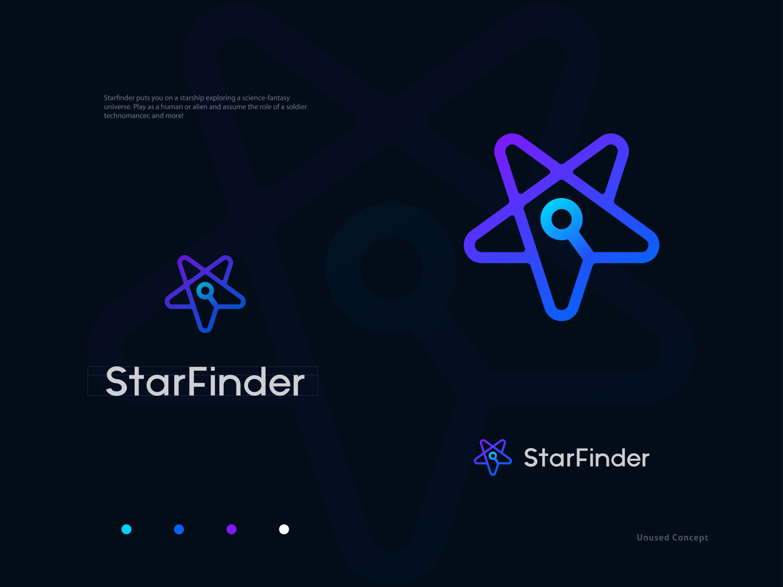 StarFinder Logo Design ( Star + Finder ) by Sanaullah Ujjal on Dribbble