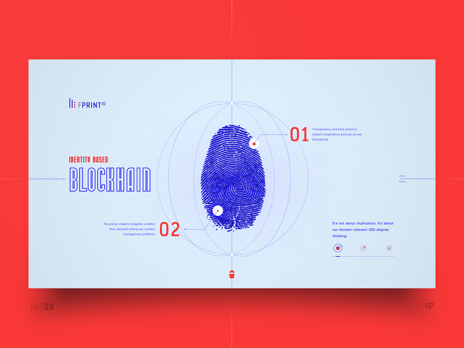 UI Exploration - Identity Based Blockchain by Coliniar® Studio on Dribbble