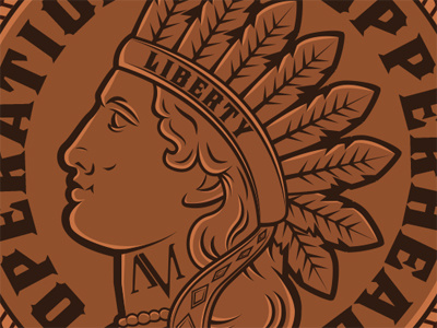 AMS Copperhead Patch Design by Dustin Evans on Dribbble