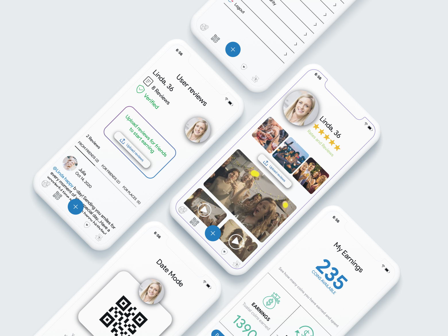 Android/iOS App Design for Datingwifi by tech N graphic on Dribbble