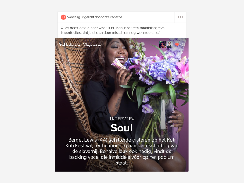 Introducing image cards for Blendle by Nick van der Wildt on Dribbble