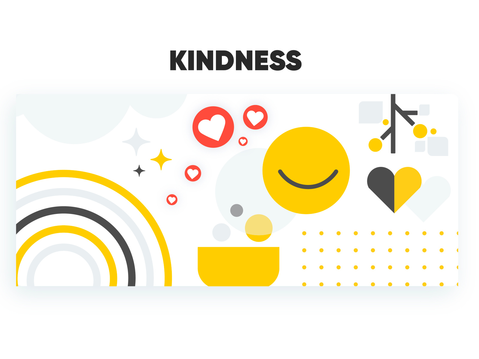 Kindness by Barbara Verge on Dribbble