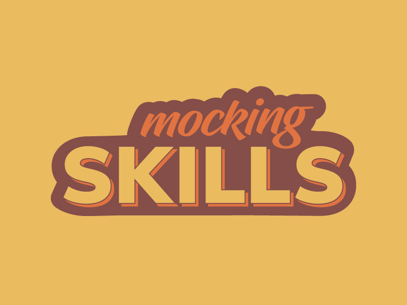Mocking Skills Exploration by Matei Balan on Dribbble