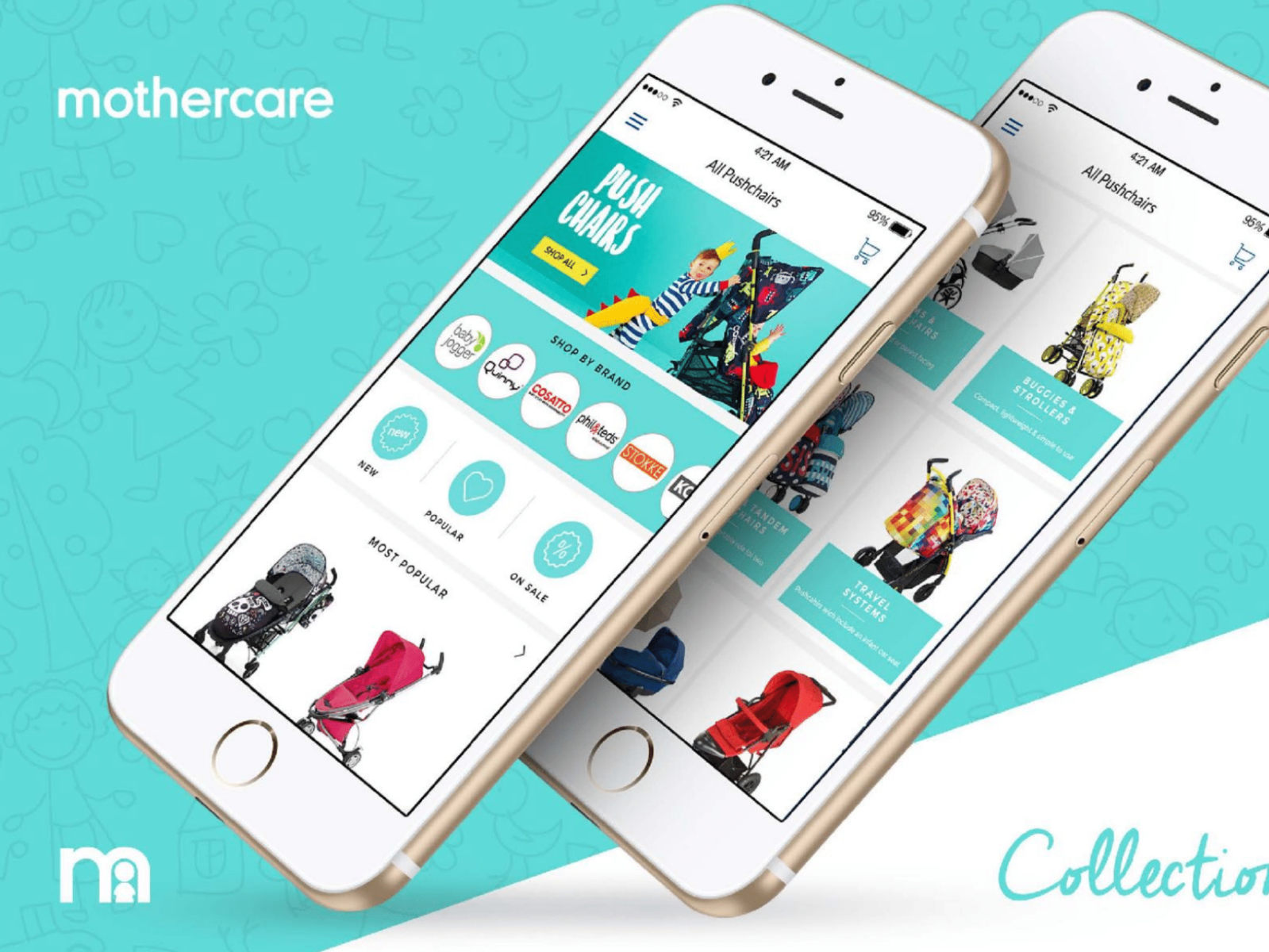 eComm App Design for Mothercare IRE by WonderMill on Dribbble