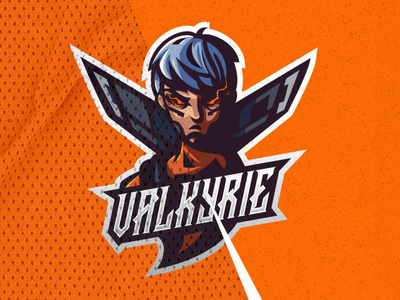 Apex Legends Valkyrie Character Gaming Esports Mascot Logo by Simo ...