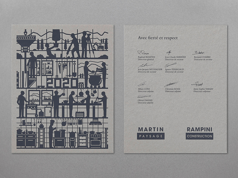 Gift and greetings 2020 - Rampini Construction by Alexandre Meylan / AM ...