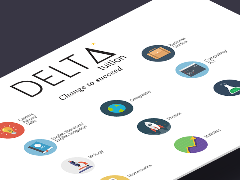 DELTA* poster by Habib Rehman on Dribbble