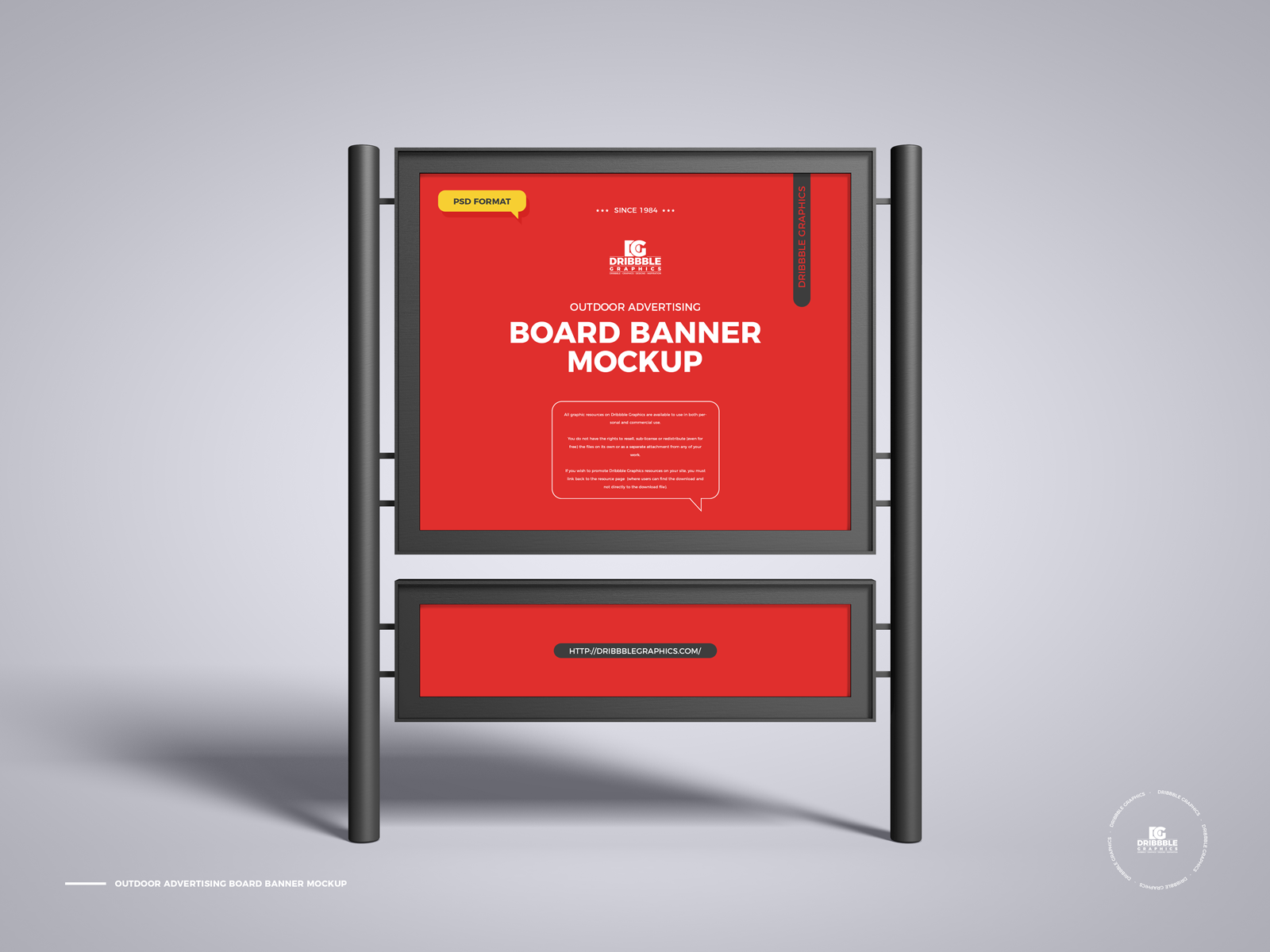 Free Board Banner Mockup by Jessica Elle on Dribbble