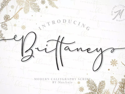 Free Brittaney Script Demo by Jessica Elle on Dribbble