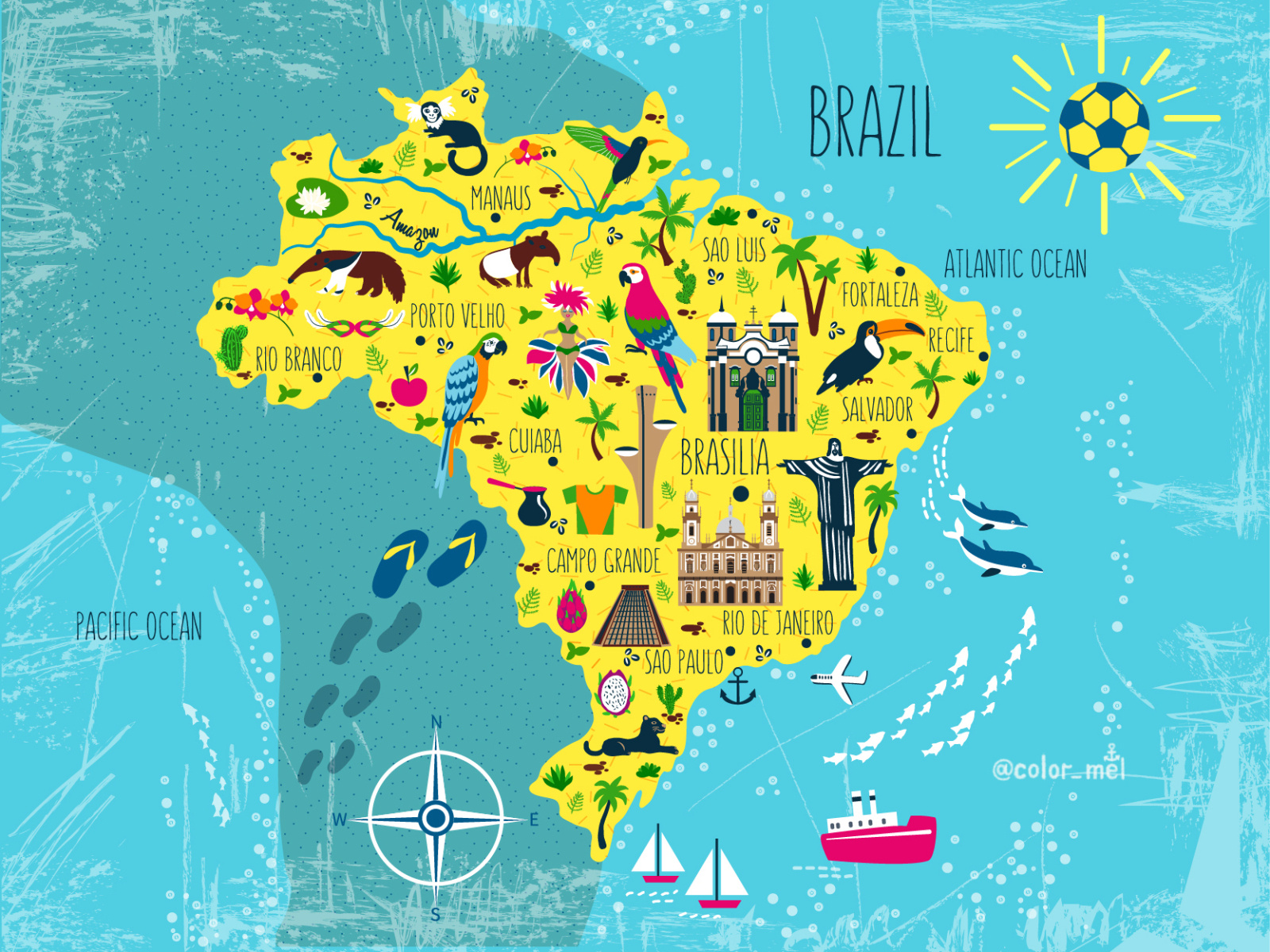 Brazil Map