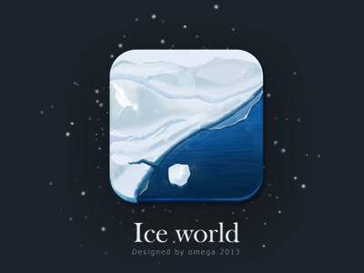 Ice icon by omega on Dribbble