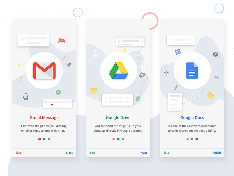 Google Screens by Karthikraja on Dribbble