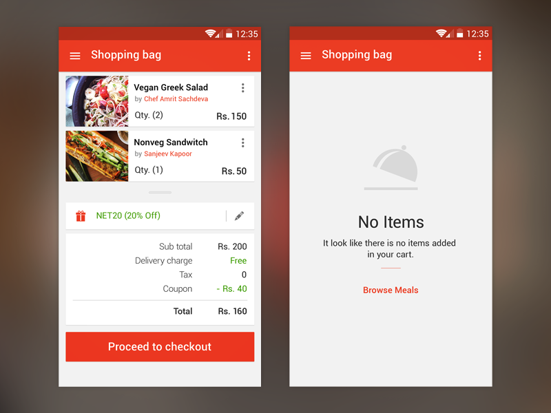 Shopping Bag by Dhiraj S. Karki on Dribbble