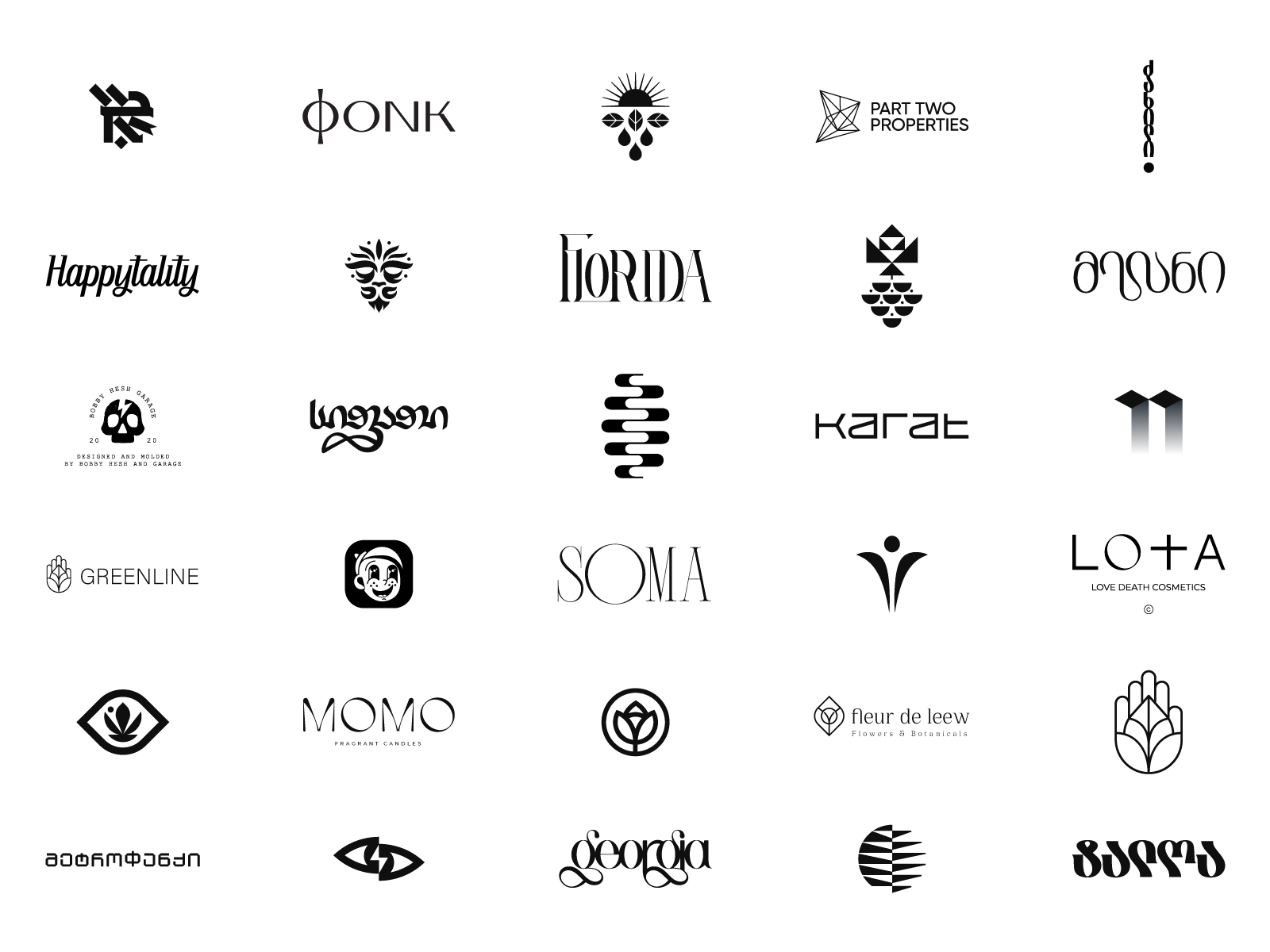Logos - Marks - Wordmarks by Luka Zarandia on Dribbble
