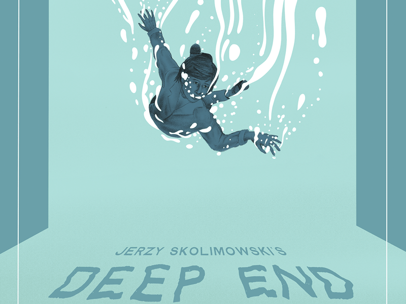 Deep End Film Poster by Telepath Design on Dribbble