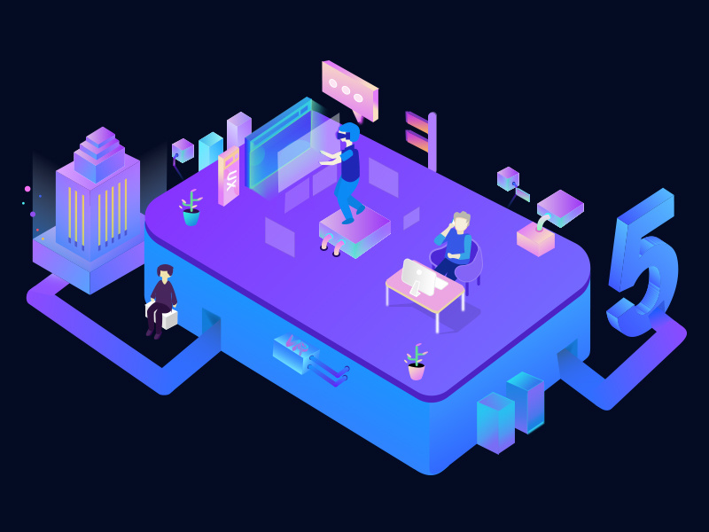 2.5D by sherkim on Dribbble