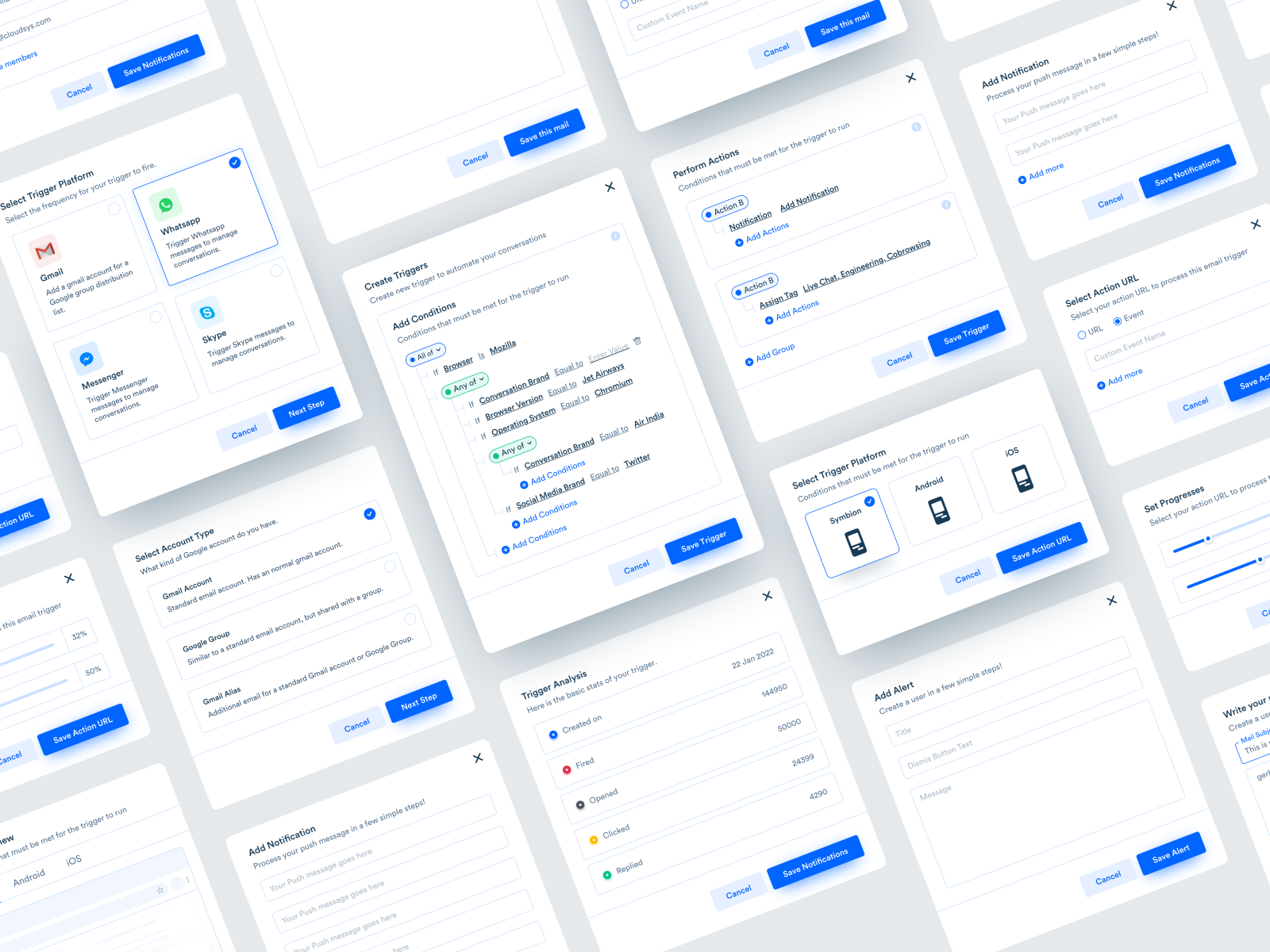 A collection of modals - Product UI Popups & Dialogues by Dharma on ...