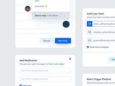 A collection of modals - Product UI Popups & Dialogues by Dharma on ...