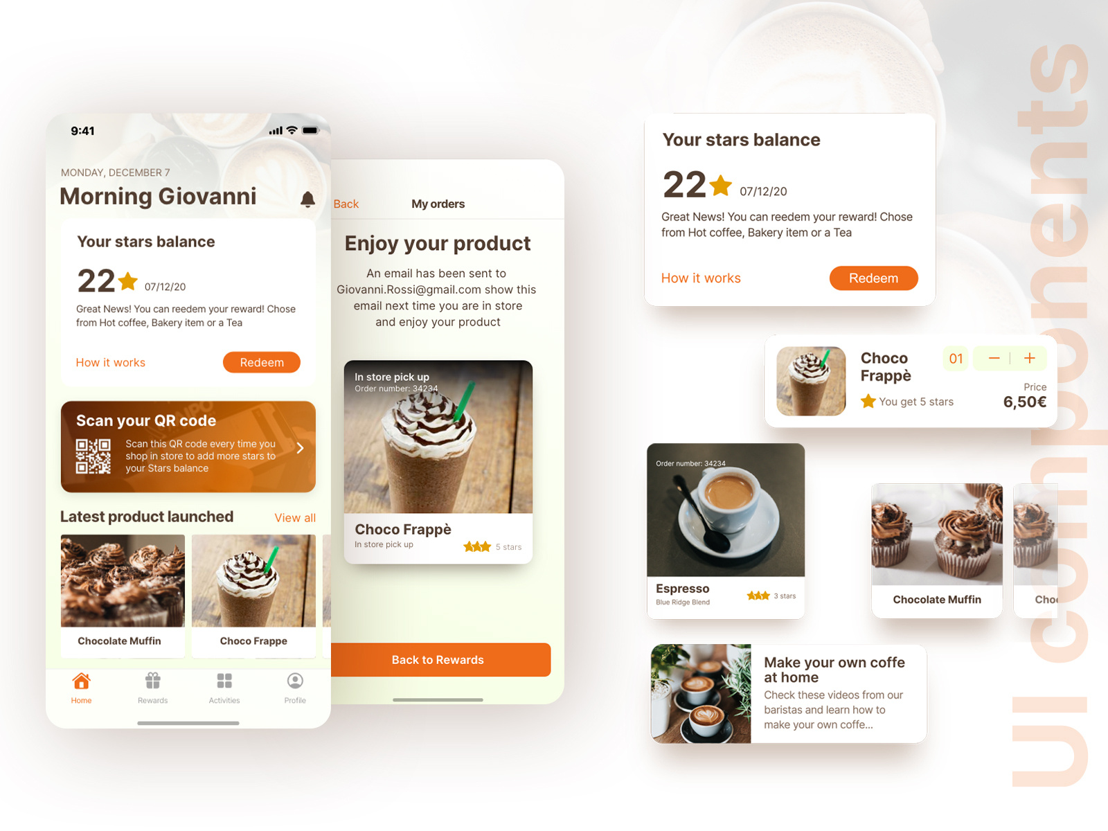 Rewards App by Matteo on Dribbble