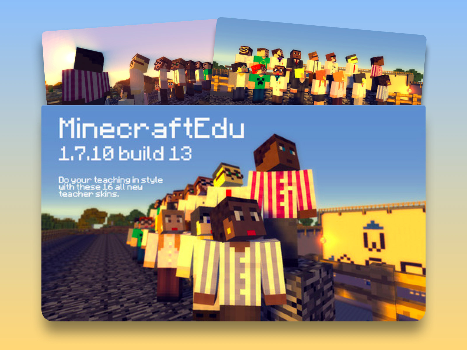 MinecraftEdu Build Update by Aleksi Postari on Dribbble