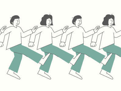 Senam by Adji Herdanto on Dribbble