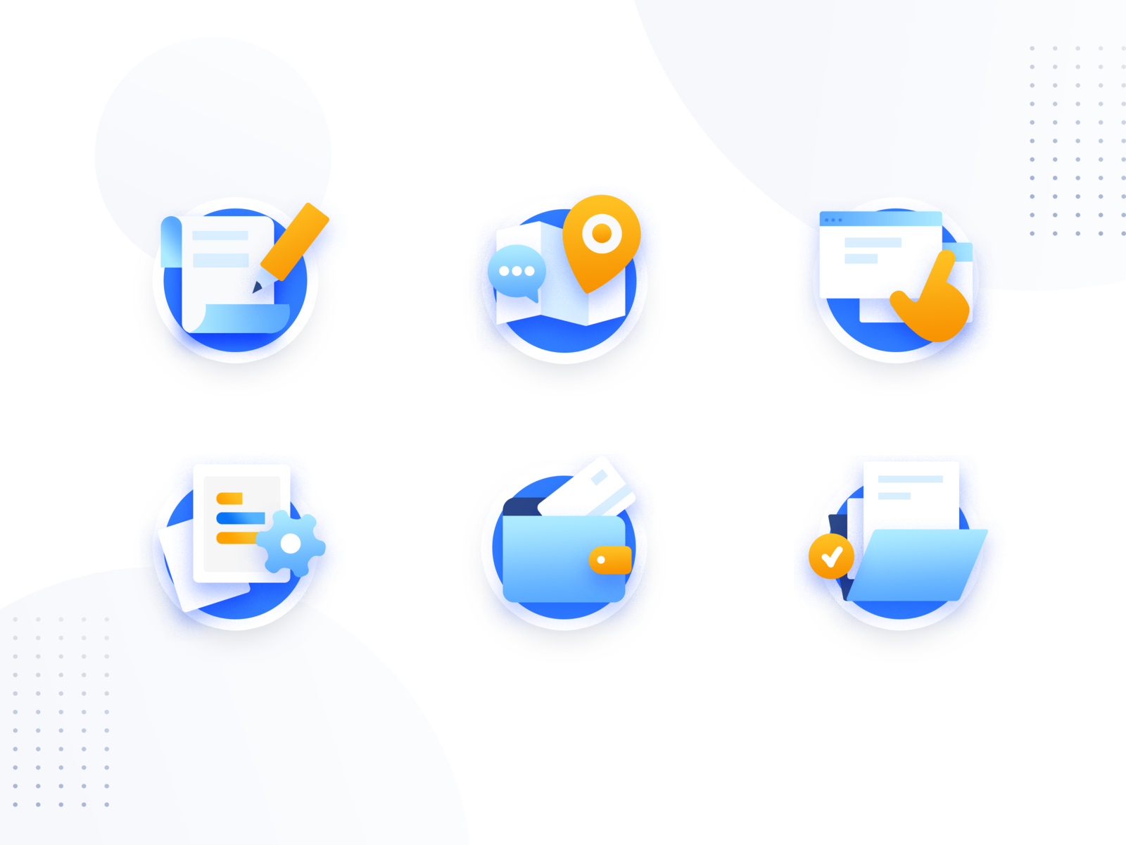 Dashboard Icons by Taya for Face UI on Dribbble