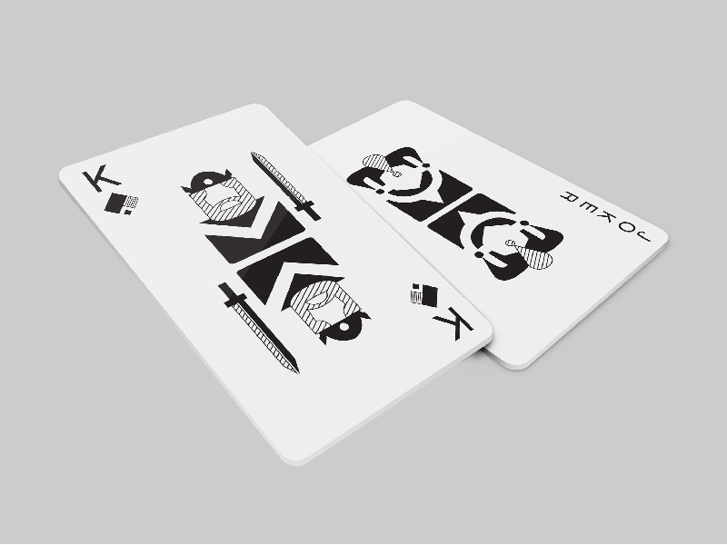 Playing card design by Nikolett Grozdics on Dribbble