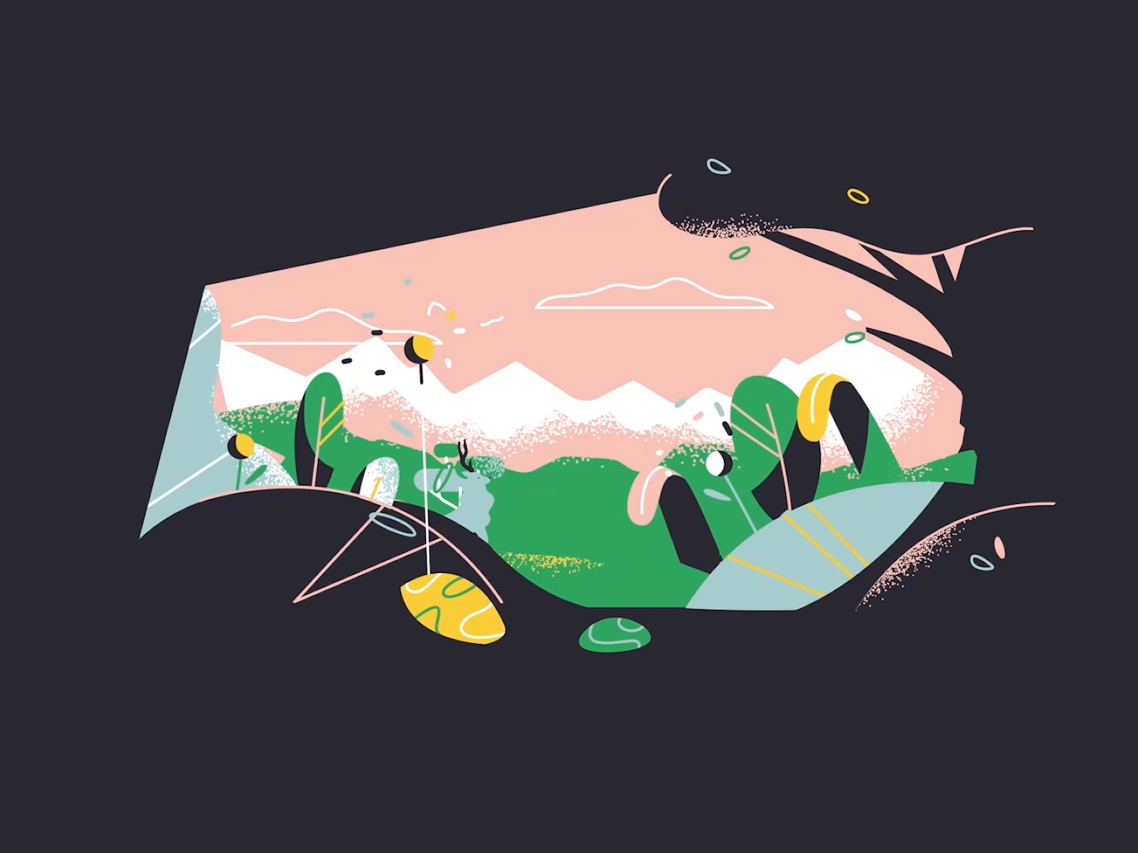 Collab! by Dinos&Teacups on Dribbble