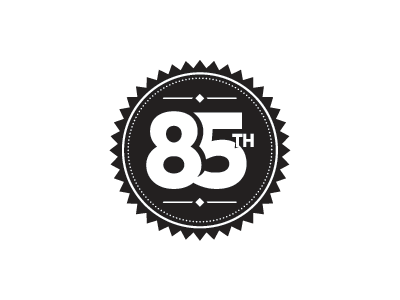 85th Badge Rebound by Daniel Waldron on Dribbble