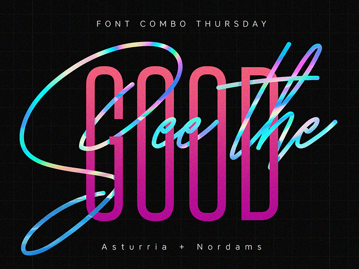 Font Combo 01 by Lirey Blanco on Dribbble